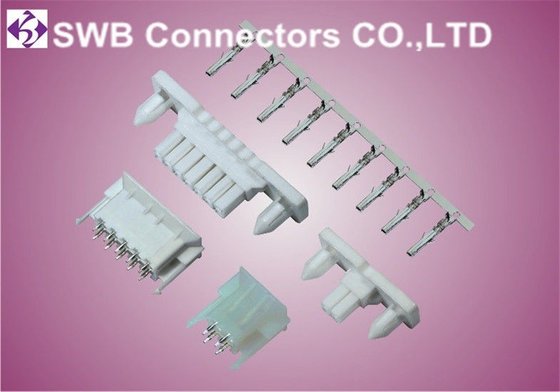 Home Appliance 4.2 mm Electronic Power Connectors , Single / Double Row