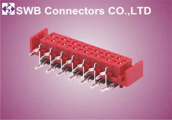 Board To Board 1.27 Mm Pitch Idc Connector For Storage Crimp Style