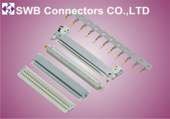 Home Power LVDS Connectors 30 Pin 1 Mm Male Of  Stainless Steel , Lvds Display Connector