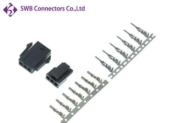 1 Row Computer Devices Wire To Wire Power Connector 3.00 Mm Pitch With Lock