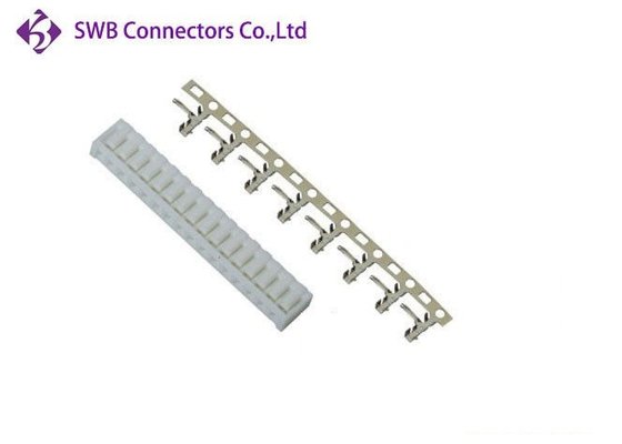 2 - 16 Pin 2.5 Mm Female Connector Wire To Board PA66 UL94V-0 White Color