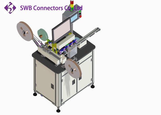 HDMI Automatic Inspection Packaging Machine Feeding By Vibrating Plate