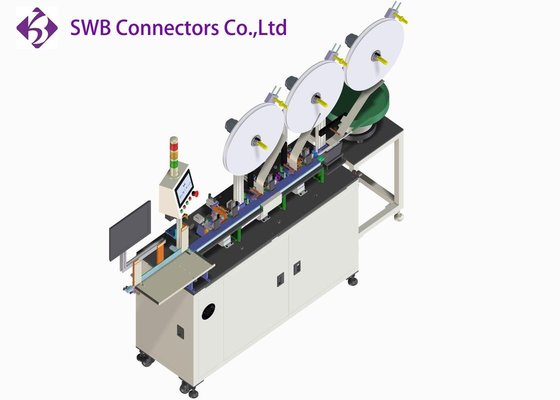 0.8mm Pitch Wire To Board Automated Inspection Machine 0.5Mpa Air Source