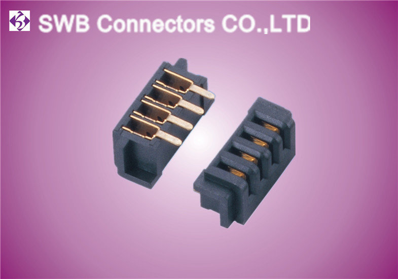 Automobile 2.5mm Crimp Style PCB Battery Connectors Orientation , 10 Pin Connector