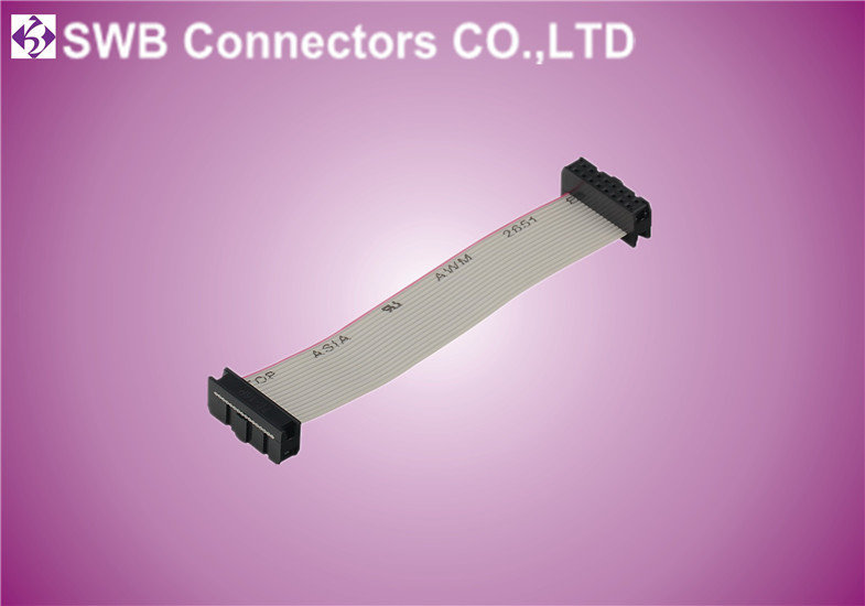 Electronic Single Row 2.0mm Pitch Flat Cable for medical equipments