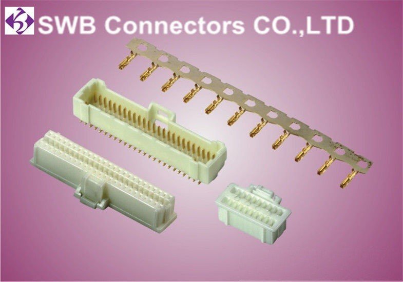 Electronic Wire to Board Connectors 1.00mm Pitch Wafer Housing Terminal