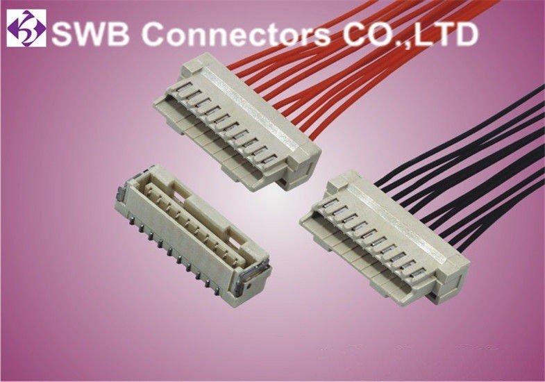 One Row Wire to Board Connectors 1.25mm Pitch With Male Gender