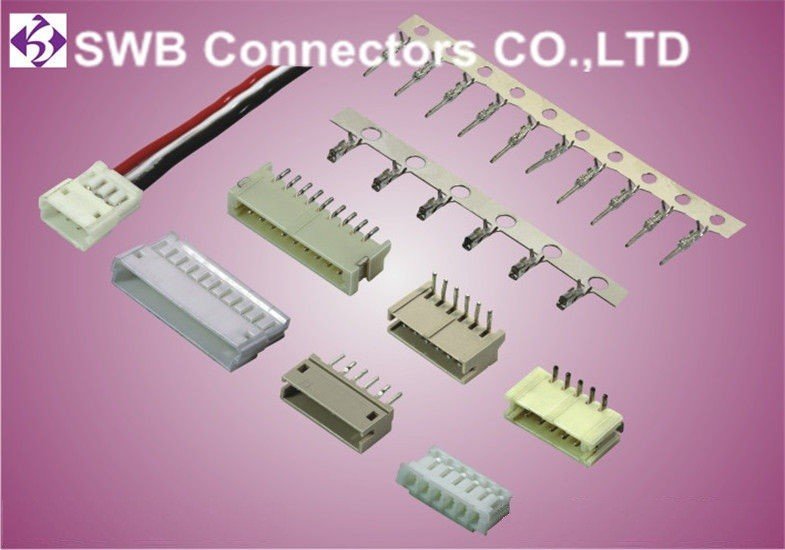 2 Pin Wire Connector Wafer , 1.50mm Pitch Male Wire To Board Connector