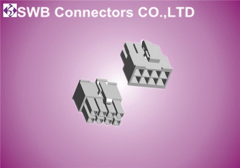 Double Row Male Mini Fit Connector Board to Board 4.2mm for Power Supply