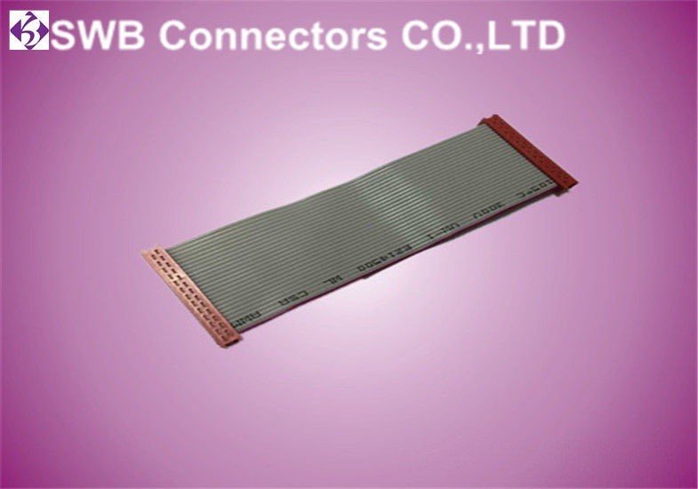 4~26 Contacts Flat Cable 1.27mm for computer & MEP Related Equipments