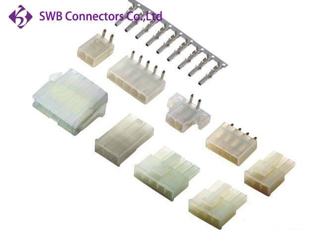 4.20 Mm Pitch 9A Current Rating Wre To Board Power Connector Single Row Connector UL E350787 With Lock
