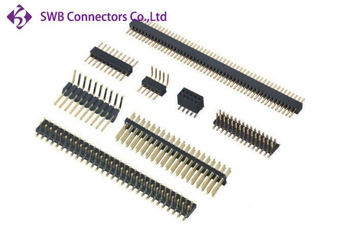 1.27 Mm Pitch Pin Male Female Header Board To Board Connector