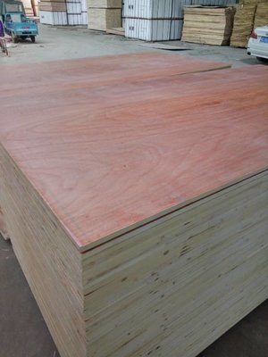 18mm Okoume/Melamine Face&back Block Board Furniture Grade