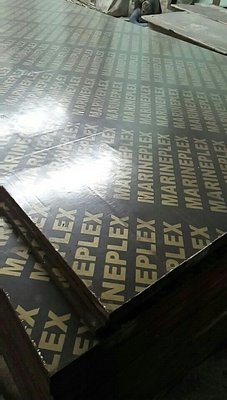 Black film Poplar Core Film Faced Plywood for Construction /Outside