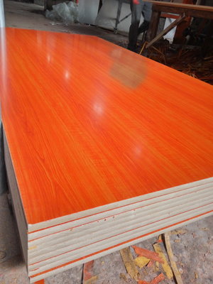 3-25mm Melamine Laminated MDF with Different Colours for Furniture