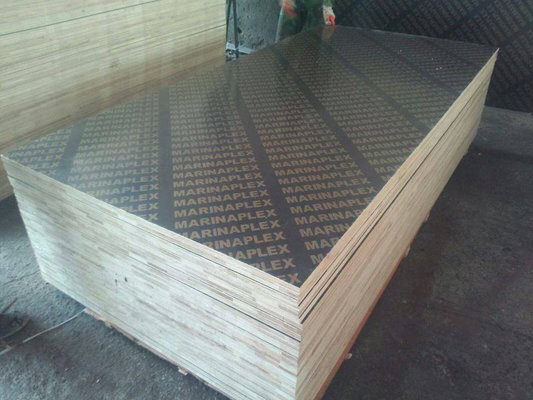 1220X2440mm Black/Brown Film Faced Plywood for Construction