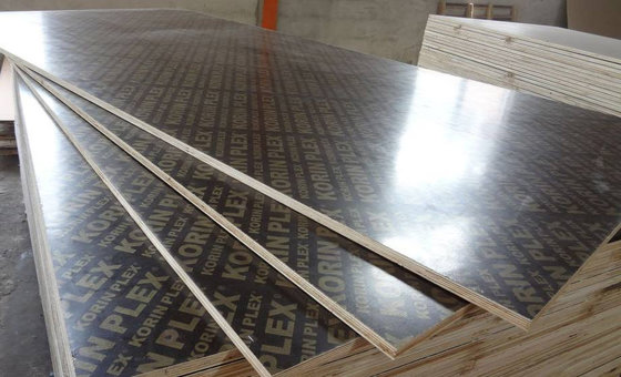 High Quality 18mm Brown Black Film Faced Plywood for Construction Formwork
