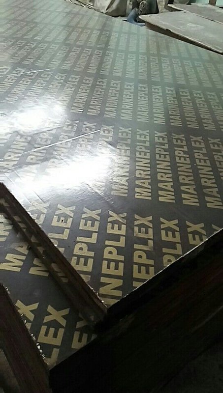Black film Poplar Core Film Faced Plywood for Construction /Outside