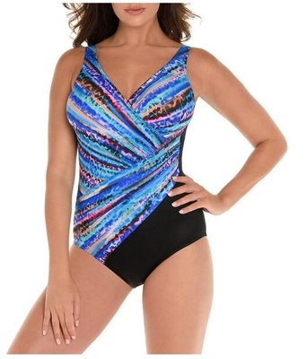 China Animal Spectrum Oceanus Surplice One-Piece Swimsuit (1) supplier