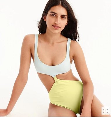 China Reversible knot-front one-piece swimsuit supplier