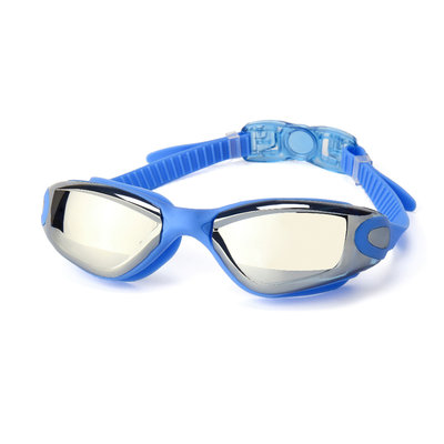 China Professional Men Women Silicone Waterproof Swimming Goggles Anti Fog Sports Swimming Glasses supplier