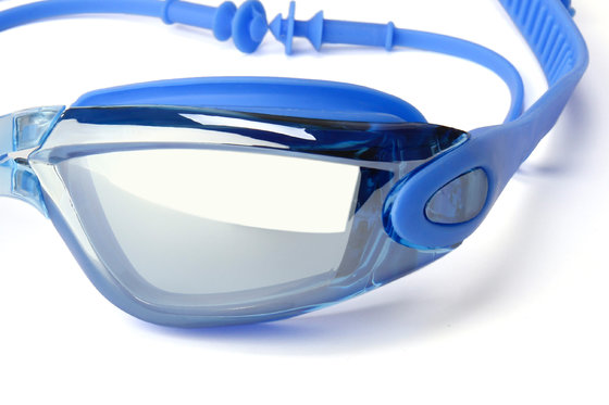 China Professional Men Women Silicone Waterproof Swimming Goggles Anti Fog Sports Swimming Glasses supplier