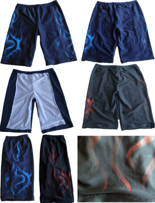China Men's brand swim mens beach Surf swimsuit knee length bathing swimming shorts male sports bath supplier