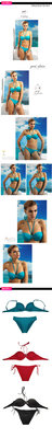 Womail Womens Padded Push-up Bra Bikini Set Swimsuit Bathing Suit Swimwear Beachwear swimwear female 2018 large size swi supplier