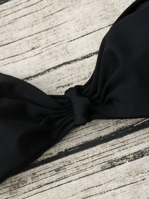 Sexy String Bikini Set Halter Swimsuit Backless Bathing Suit Women Solid Black Bikini Brazilian Biquini Push Up Swimwear supplier