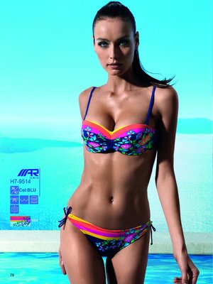 Women's Swimming Suit Sexy Bikini Swimsuit Women Print Fashion Push-Up Padded Bra Beach Bikini Set Swimsuit Swimwear supplier