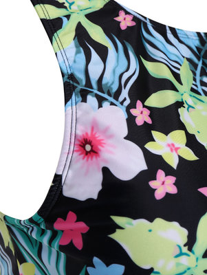 swimwear women bikini Large size swimsuit black dress Beach vacation sexy piece swimsuit fat bikini Increase fertilizer supplier