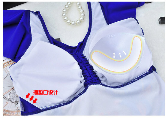 swimwear women bikini Large size swimsuit black dress Beach vacation sexy piece swimsuit fat bikini Increase fertilizer supplier