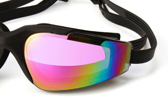 Men Adult Reusable Anti Fog UV Swim Swimming Glasses Goggles Adjustable supplier