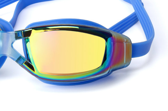 Men Women Anti Fog UV Protection Swimming Goggles Professional Electroplate Waterproof Swim Glasses supplier