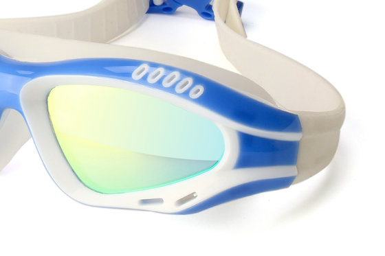 Novelty adults swimming pool adjustable professional swimming goggles large box waterproof excellent Anti fog effect vis supplier