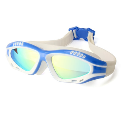 Novelty adults swimming pool adjustable professional swimming goggles large box waterproof excellent Anti fog effect vis supplier