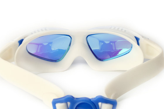 Novelty adults swimming pool adjustable professional swimming goggles large box waterproof excellent Anti fog effect vis supplier
