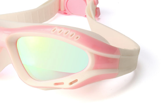 Novelty adults swimming pool adjustable professional swimming goggles large box waterproof excellent Anti fog effect vis supplier