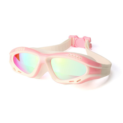 Novelty adults swimming pool adjustable professional swimming goggles large box waterproof excellent Anti fog effect vis supplier