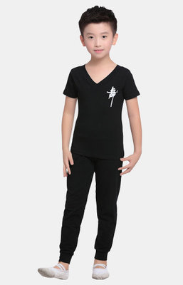 2018 nuevo chico de baile latino traje conjuntos niños Latina Camisa + pantalones traje Rumba Samba de Danza Latina comp supplier