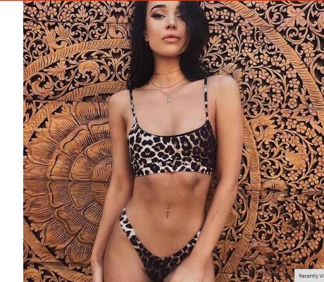 2019 Summer Woman Sexy Snake Girl Skin Pattern Bandage Bikini Set Bikini Brazilian Bikini supplier