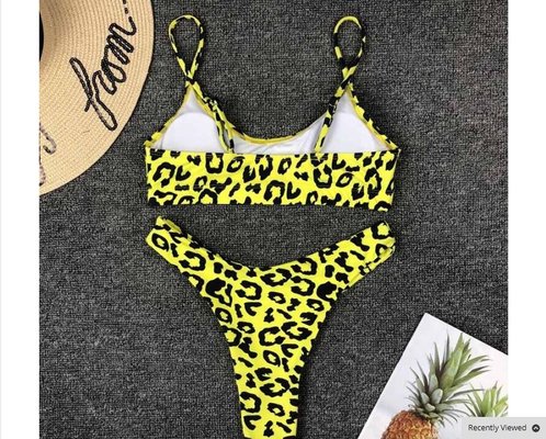 Sexy Leopard Bikinis 2018 Micro Bikini Push up Thong Bikini High Cut Swimsuit Women Mini Suit Women Swimsuit supplier