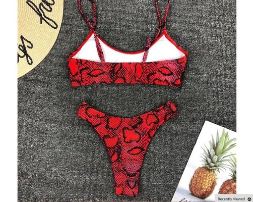 Sexy Leopard Bikinis 2018 Micro Bikini Push up Thong Bikini High Cut Swimsuit Women Mini Suit Women Swimsuit supplier