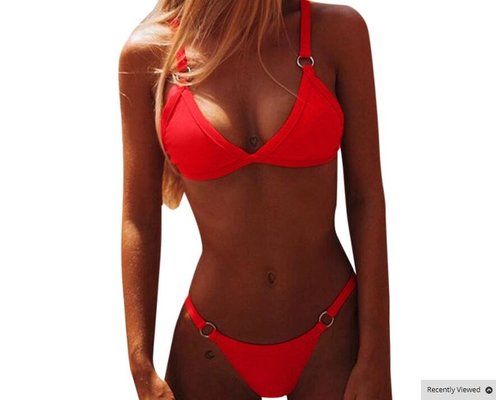 Bikinis Women's Bathing Suit Women Bandeau Sexy Brazilian Bikinis Beach Swimwear supplier