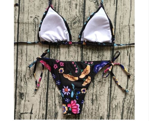 Sexy Leopard Bikinis 2018 Micro Bikini Push Up Thong Bikini High Cut swimsuit women Mini suit women swimsuit supplier