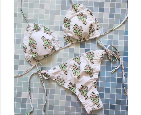 Ciktidin Floral print 2018 swimwear women swimsuit beach bathing suit supplier
