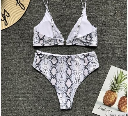 Womail Alluring Biquini Leopard Printed Bikini Push-Up Padded Swimwear Women's supplier