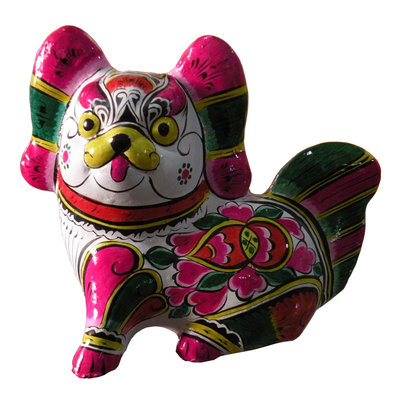 Chinese Gift Prosperous Wealth Dog with Business Gift or Home Adornment