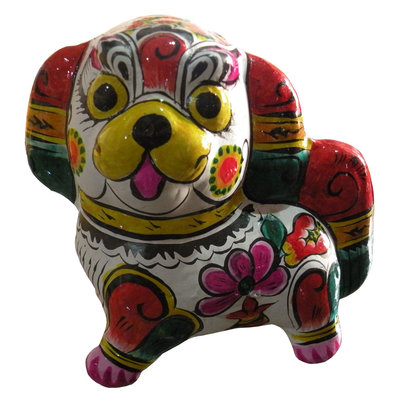 Chinese Gift Prosperous Wealth Dog with Business Gift or Home Adornment
