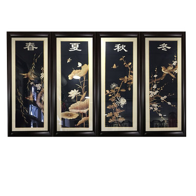 Living Room Decoration Straw Painting Handicrafts